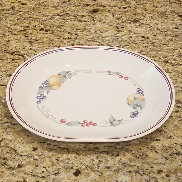 Corelle | Dining | 2 Oval Serving Platter Abundance Corelle By Corning ...